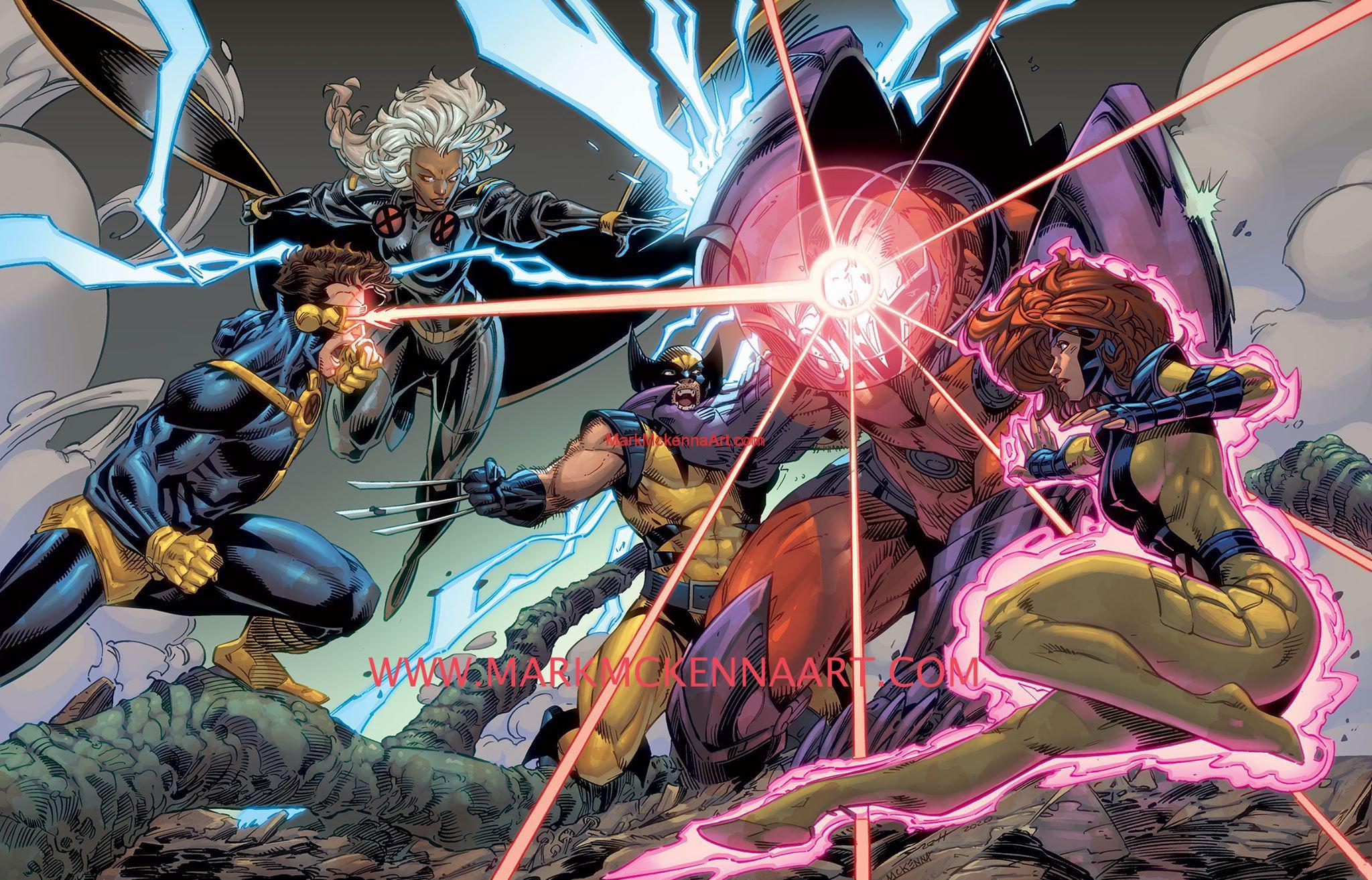 X-Men vs Onslaught - Official Site of Artist Mark Mckenna